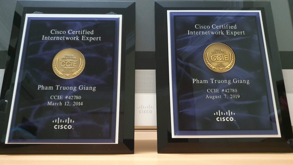 CCIE DC - I finally got it! - Network Engineer Blog – Giang Pham ...