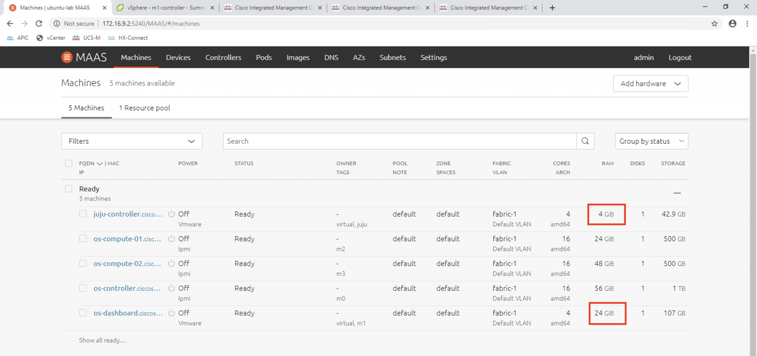Tutorial: Provision and consume bare metals with MAAS and Juju – Part 2 - Network Engineer Blog ...