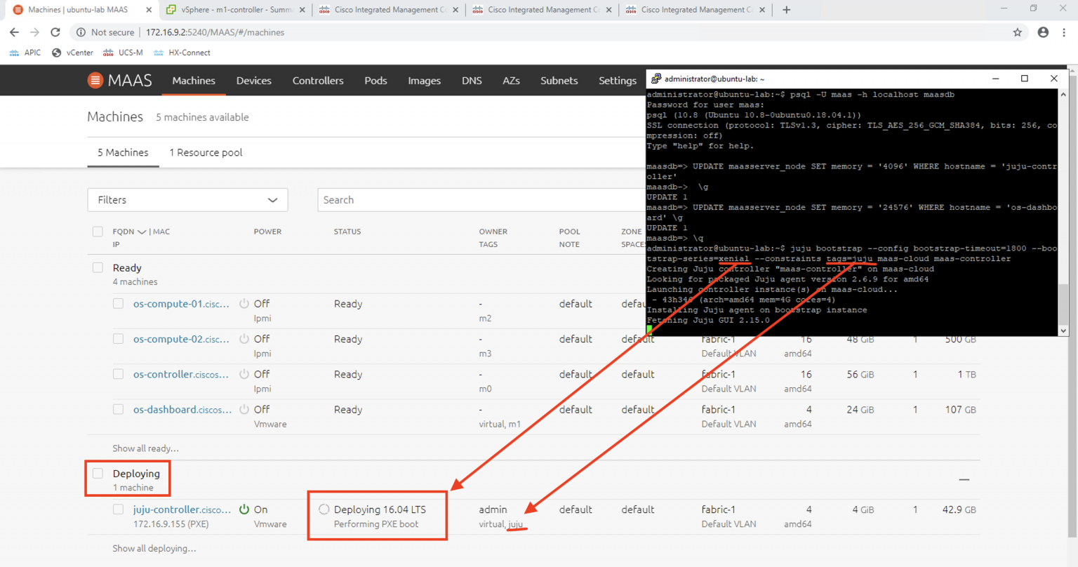 Tutorial: Provision and consume bare metals with MAAS and Juju – Part 2 - Network Engineer Blog ...
